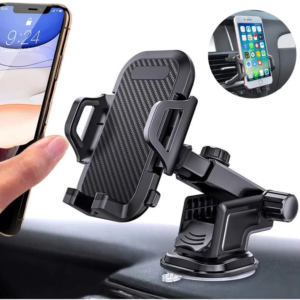 Mobile Holder for Car Dashboard & Rear View Mirror SH3100 – Universal ...